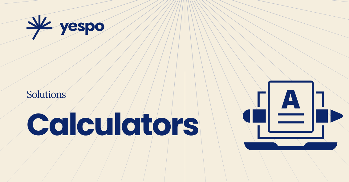 Calculators | Yespo