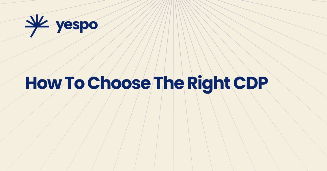 How to Choose a CDP for Your Business | Yespo